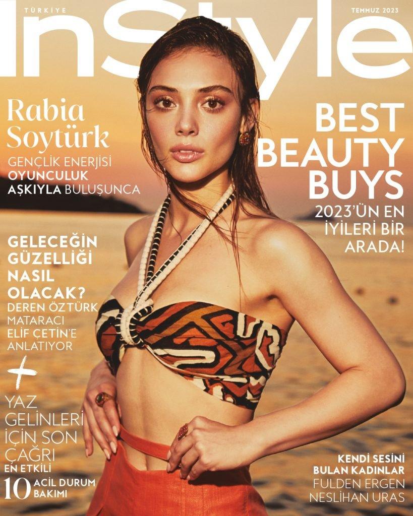 Rabia Soytürk in Nash Bikini Set Featured in InStyle Turkey | Moeva