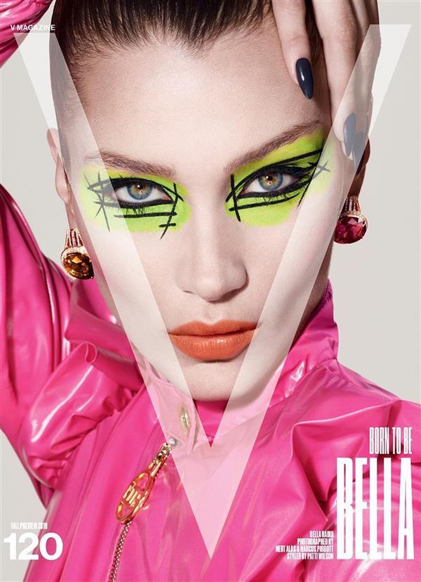 Model Showcasing Moeva Bikini Set Featured on V Magazine USA| Moeva