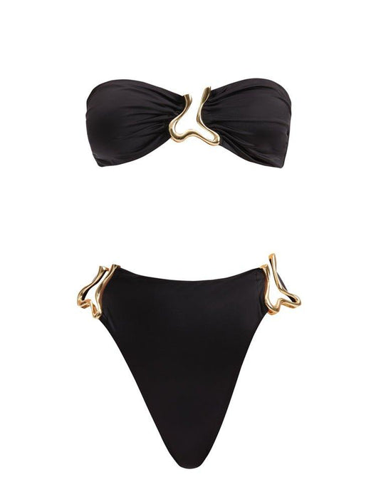 Rhea White Bikini Set – Moeva