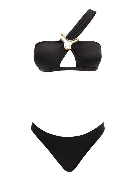 Clyde White Bikini Set Moeva