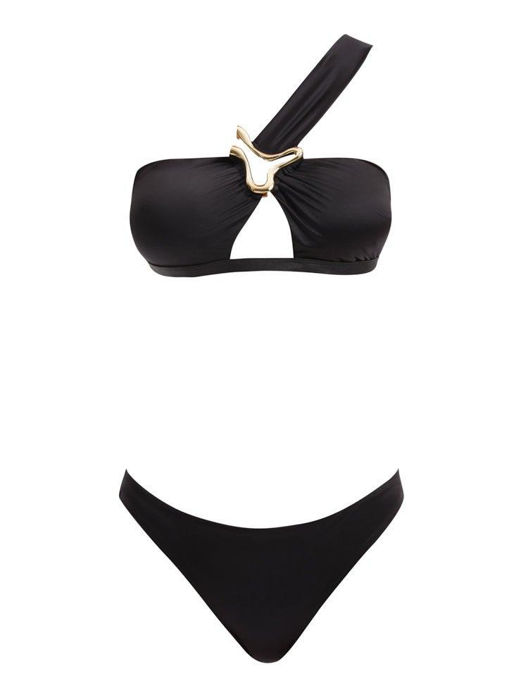 Clyde White Bikini Set – Moeva